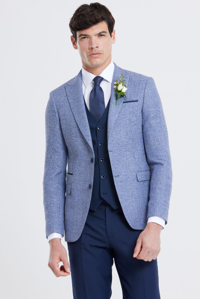 Benetti Simon Tailored Fit Blazer - Blue – JJ Donnelly